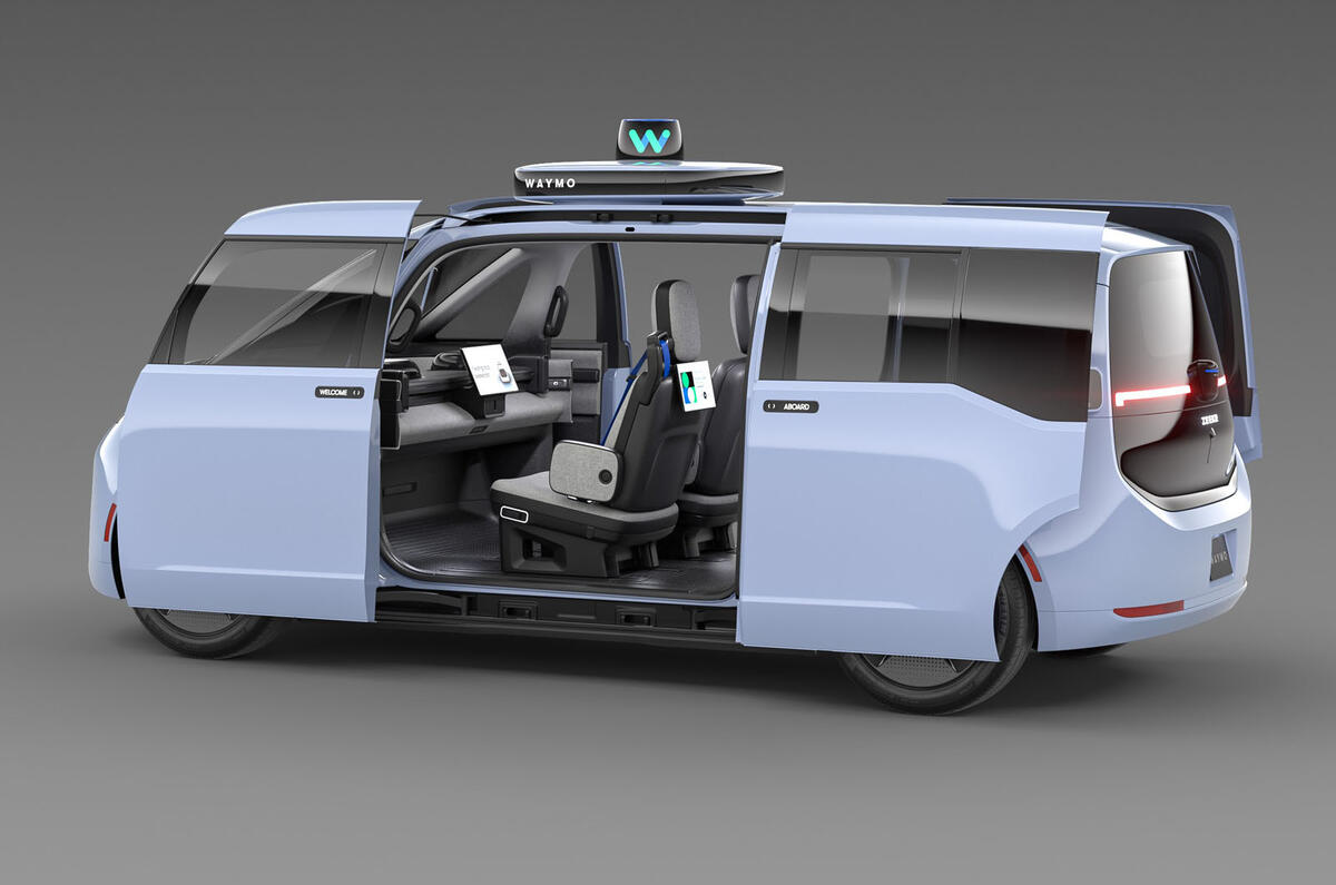 Geely reveals SEA-M platform for autonomous Waymo taxi | Autocar